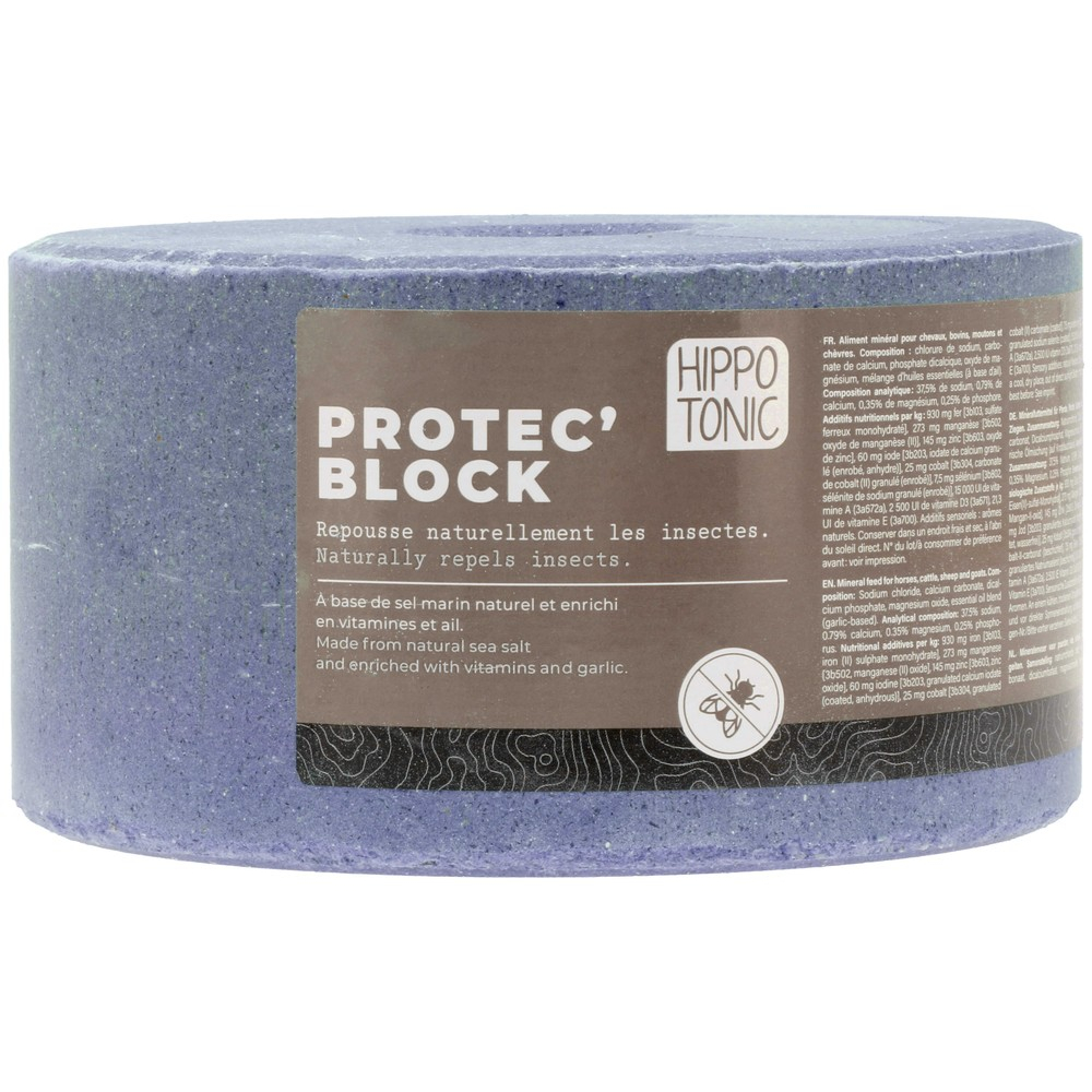 Pierre à sel Hippo-Tonic EK-Protec'Block - PADD - FRIANDISES À LÉCHER ...